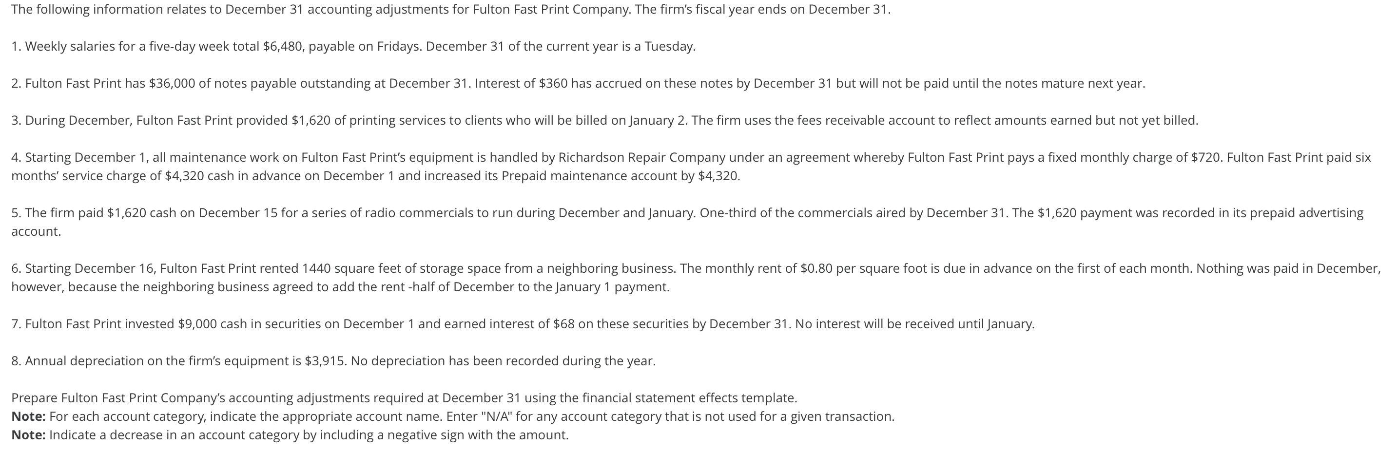 Solved The following information relates to December 31 | Chegg.com