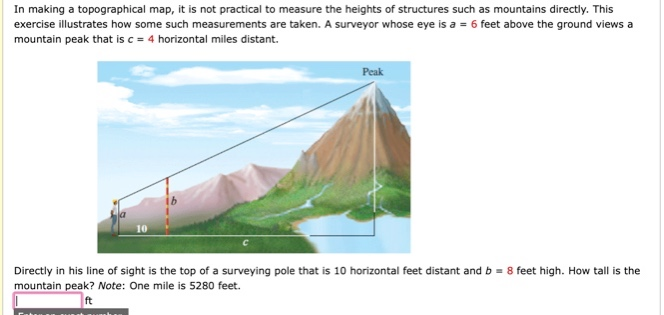 Solved In making a topographical map, it is not practical to | Chegg.com
