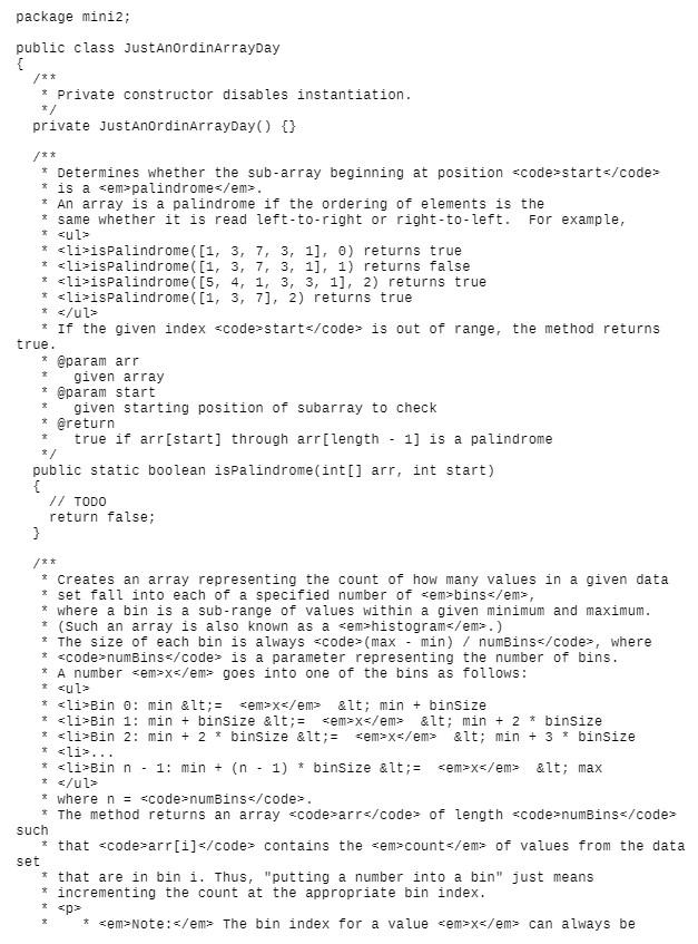 Solved IN JAVA PLEASE AND THANKS :) PLZ WRITE THE EIGHT | Chegg.com