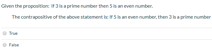 Solved Given the proposition: If 3 is a prime number then 5 | Chegg.com
