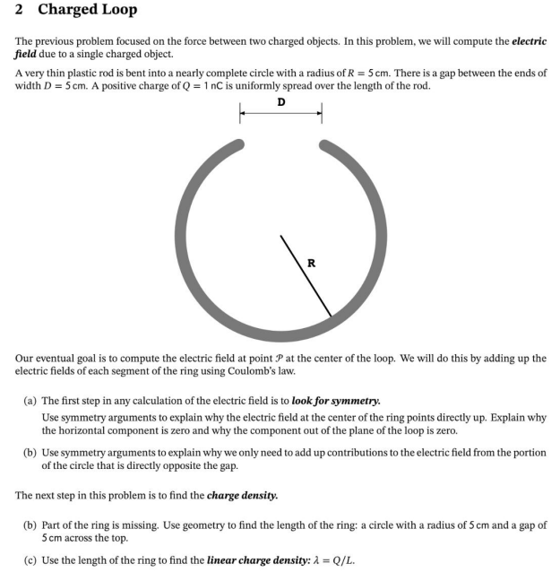 Solved The previous problem focused on the force between two | Chegg.com