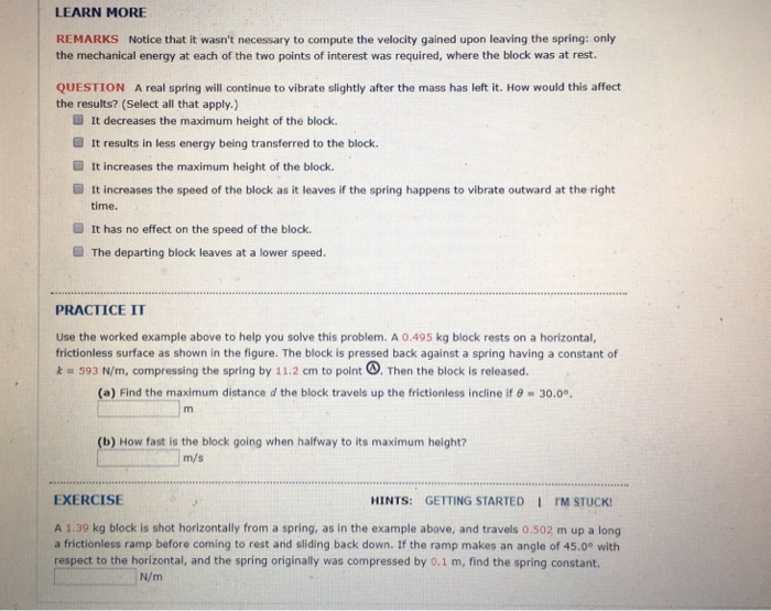 Solved LEARN MORE REMARKS Notice that it wasn't necessary to | Chegg.com