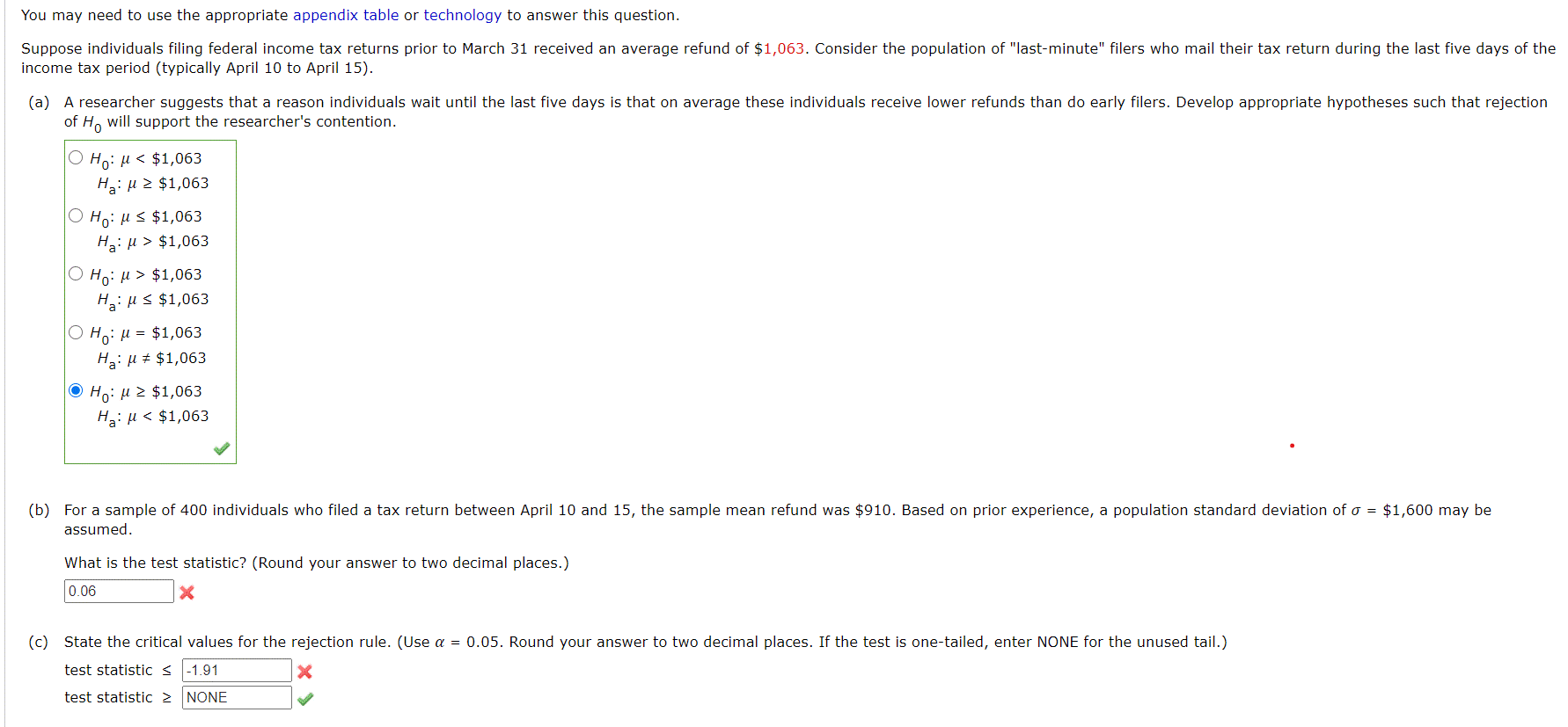 Solved You may need to use the appropriate appendix table or | Chegg.com
