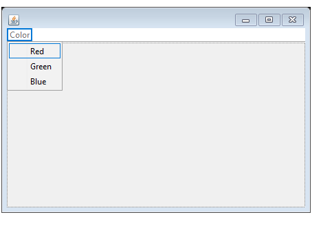 Solved I am trying to create a Java GUI where if i click | Chegg.com