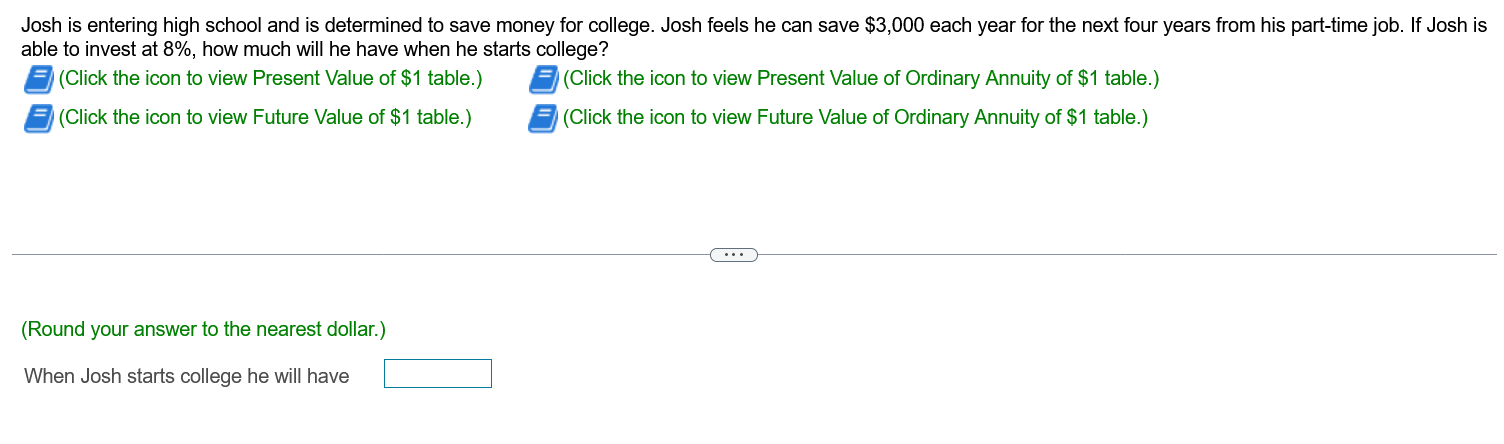 Josh is entering high school and is determined to | Chegg.com