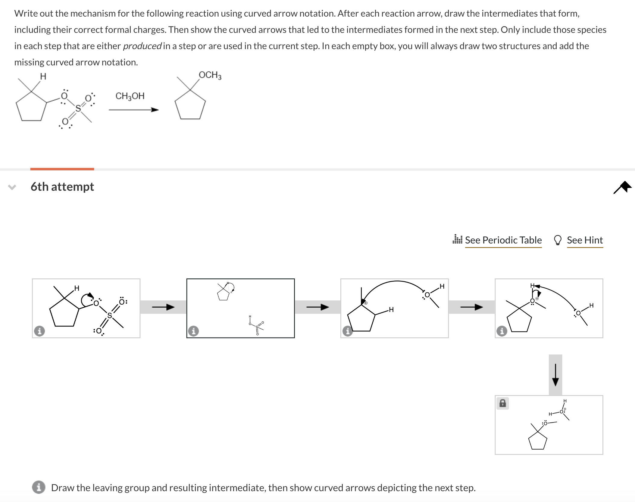 Solved Write out the mechanism for the following reaction | Chegg.com