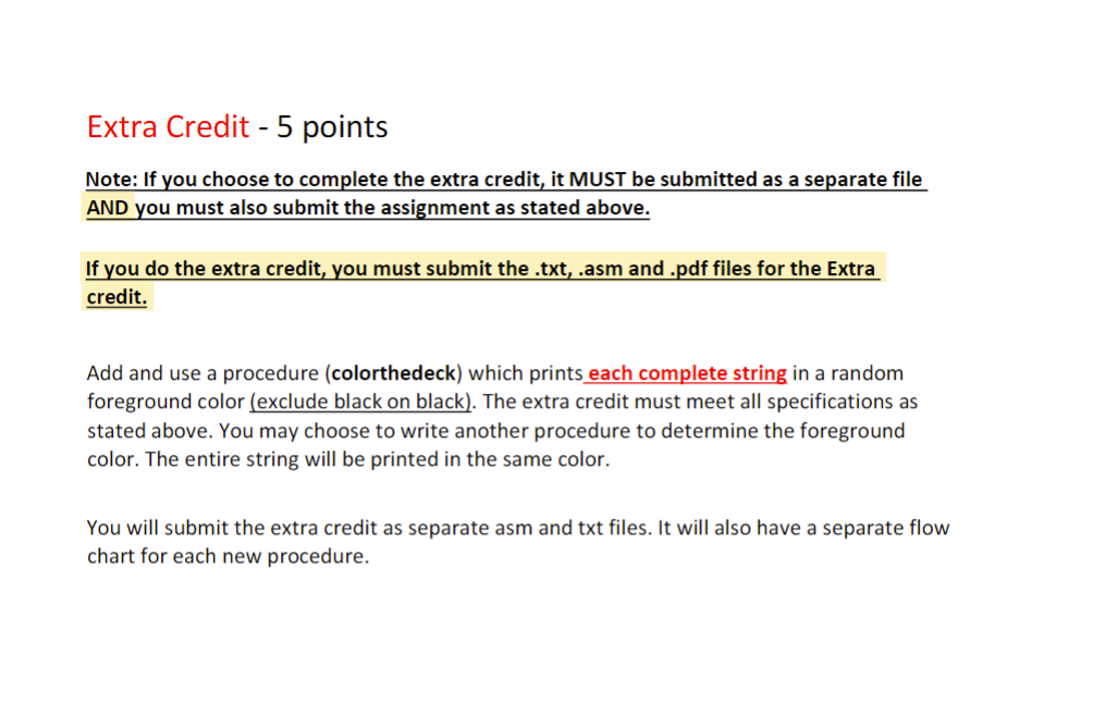 Solved Extra Credit 5 Points Note If You Choose To 