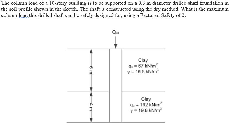 Solved The column load of a 10 -story building is to be | Chegg.com
