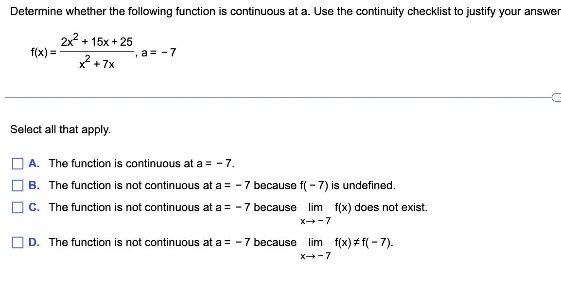 Solved Determine the following limits, using ∞ or −∞ when | Chegg.com