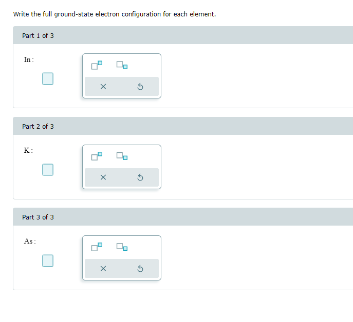 Solved Write the full ground-state electron configuration | Chegg.com