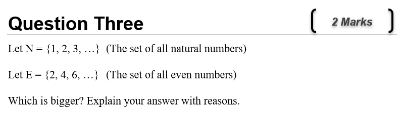 Solved Let N={1,2,3,…} (The set of all natural numbers) Let | Chegg.com