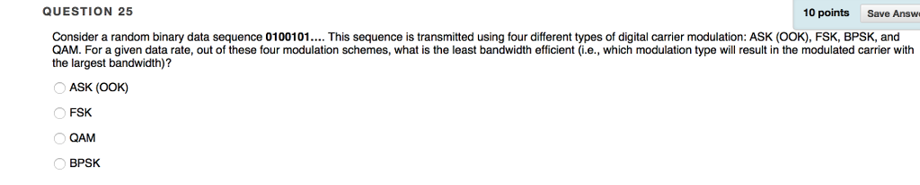 Solved Question 25 10 Pointssave Answ Consider A Random