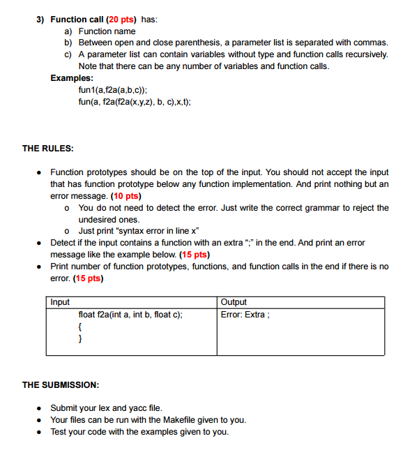 Solved PRELAB 2 In this prelab, you will implement a lex and | Chegg.com