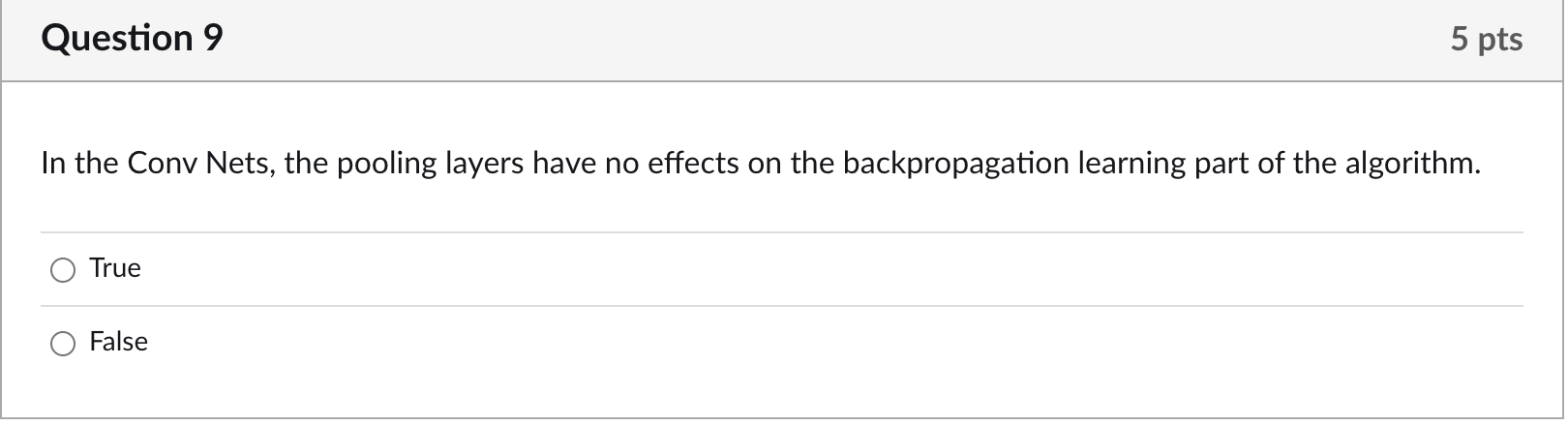 Solved In the Conv Nets, the pooling layers have no effects | Chegg.com