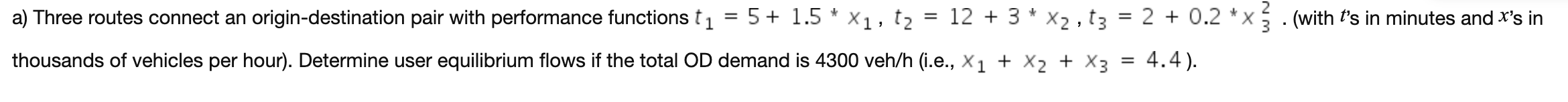 Solved 2 = = 5+ 1.5 * X1, 12 12 + 3 * X2,13 = 2 + 0.2 * x. | Chegg.com