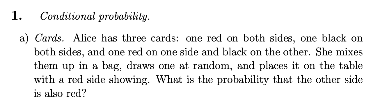 Solved Consider conditional probability and discrete | Chegg.com