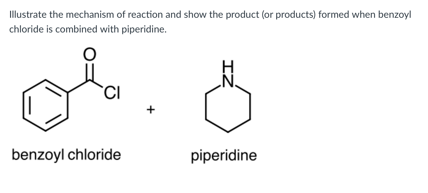 Solved Illustrate the mechanism of reaction and show the | Chegg.com