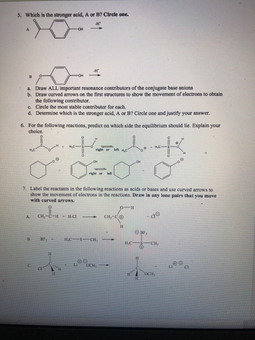 Solved For each of the following molecules A. Draw two | Chegg.com