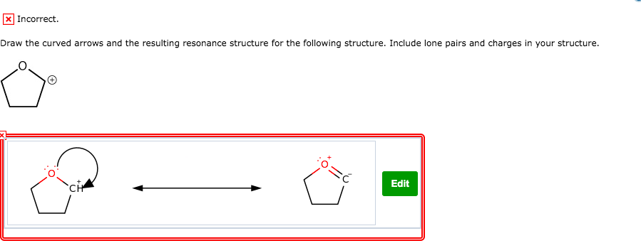 Solved Draw the curved arrows and the resulting resonance | Chegg.com