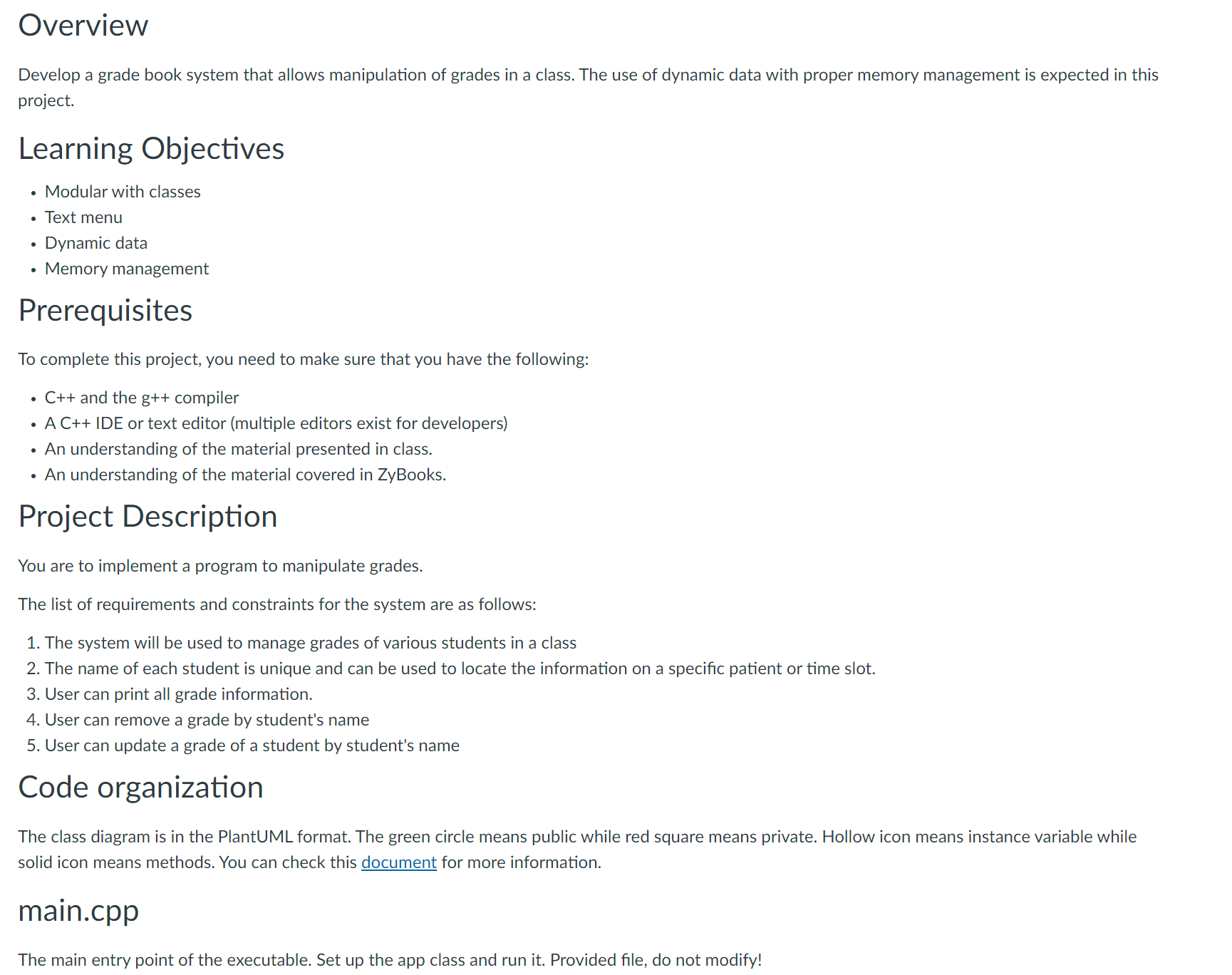 Solved SHELL=/bin/bash CXX=g++ CXXFLAGS=-std=c++11 -Wall -g | Chegg.com