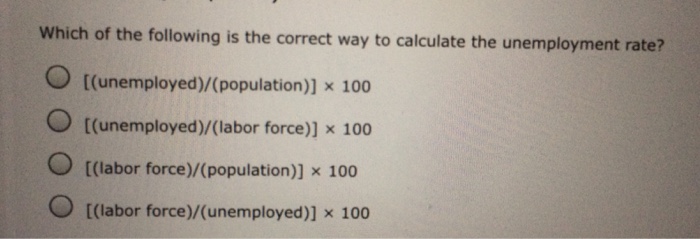 Solved Which of the following is the correct way to | Chegg.com