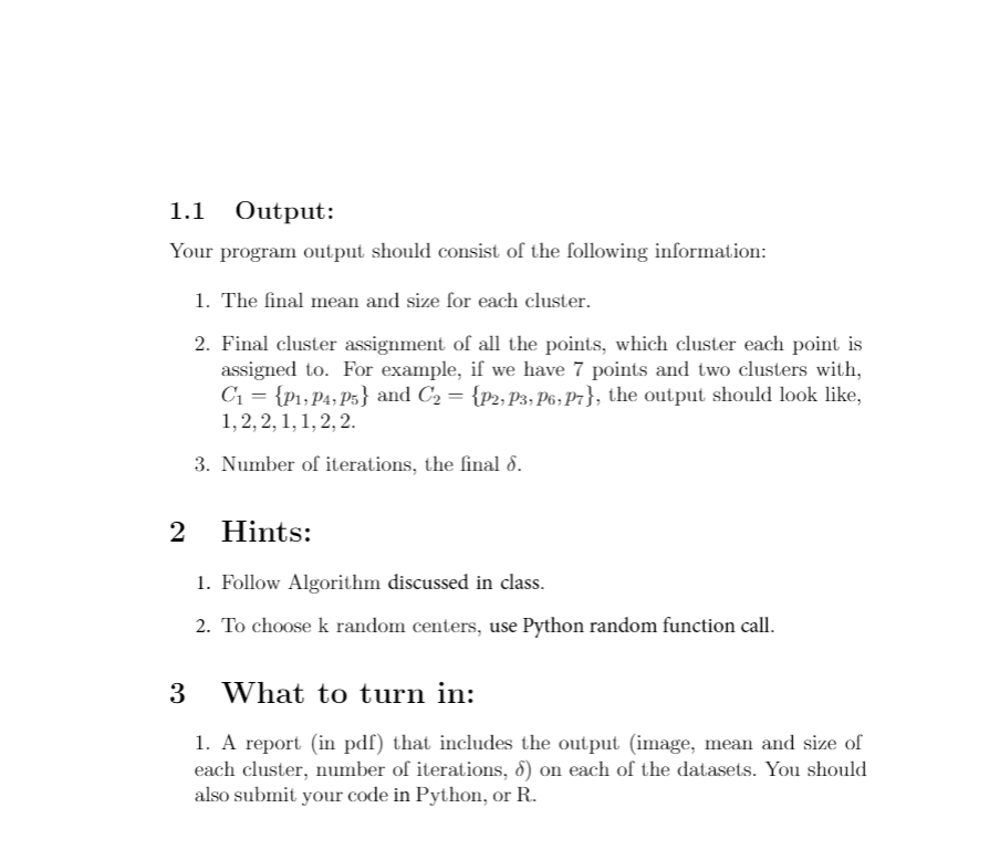 Solved The objectives of this project are: 1. Understanding | Chegg.com