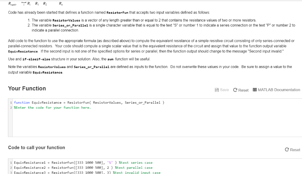 Solved My Solutions Part B - Equivalent resistance | Chegg.com