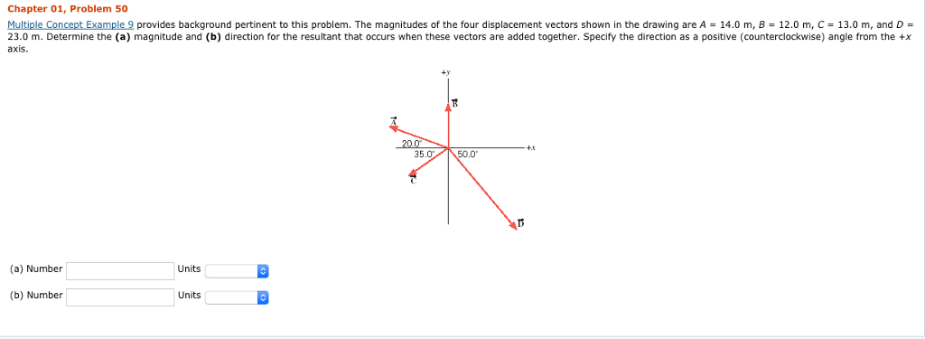 Solved Chapter 01, Problem 50 Multiple Concept Example 9 | Chegg.com