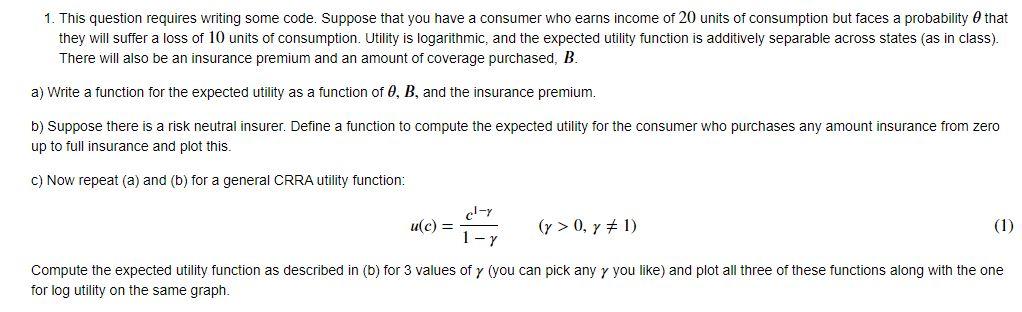 Solved This question requires writing some code. Suppose | Chegg.com