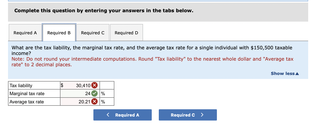 Solved Refer to the individual rate schedules in Appendix C. | Chegg.com