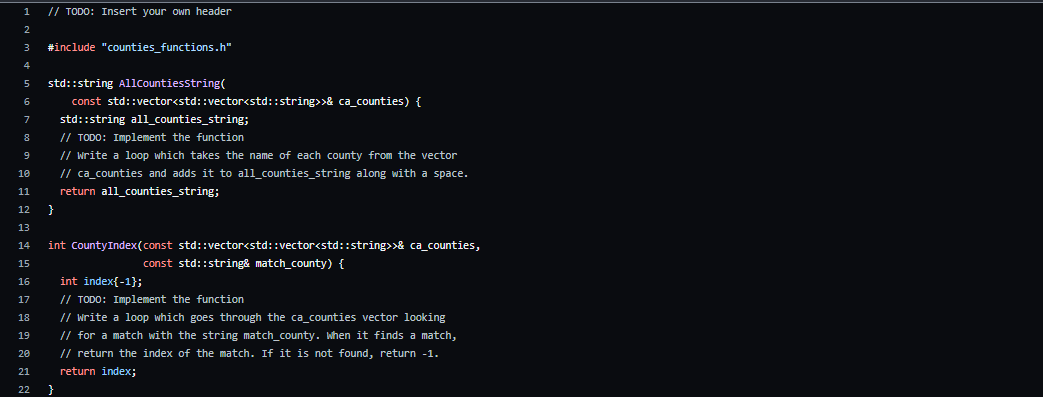 Solved California Counties California is the most populous | Chegg.com