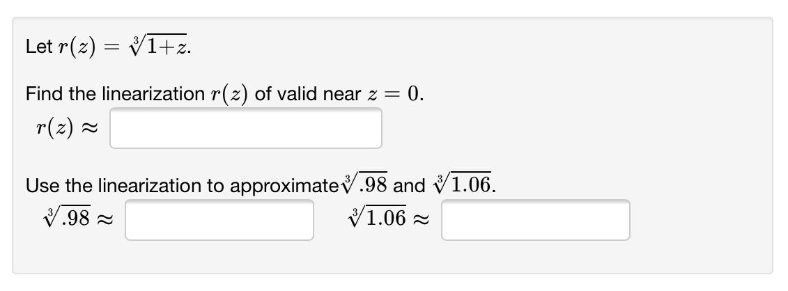 Solved 10 - Linearization - Newton Method: Problem 1 (10 | Chegg.com