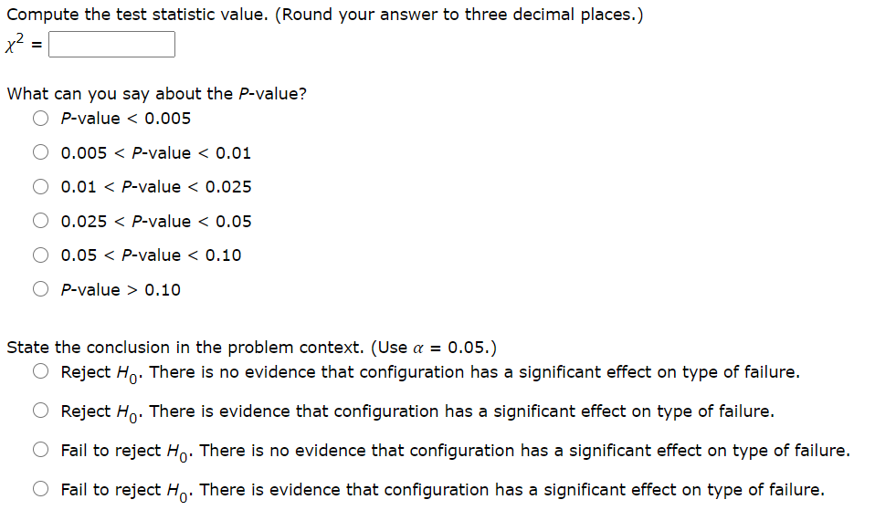 Solved Three different design configurations are being | Chegg.com