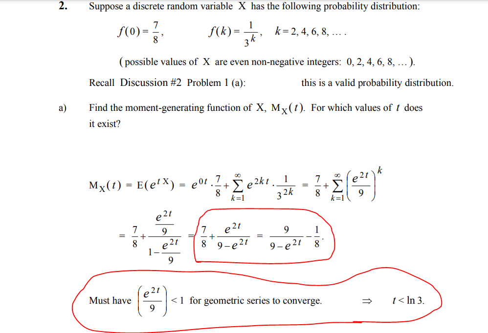 Solved For this question, pls explain the circled parts. How | Chegg.com