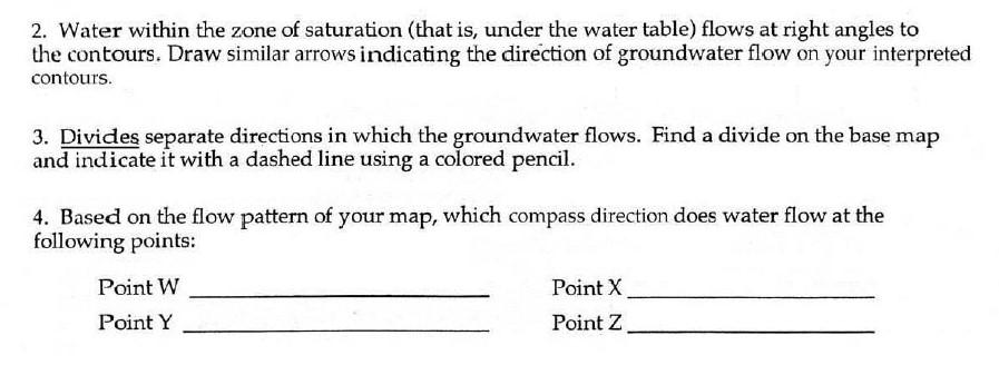 Solved 1. The figure on the next page is a base map on which | Chegg.com
