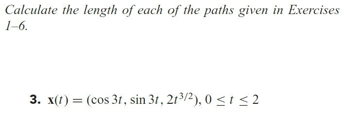 Solved Calculate the length of each of the paths given in | Chegg.com