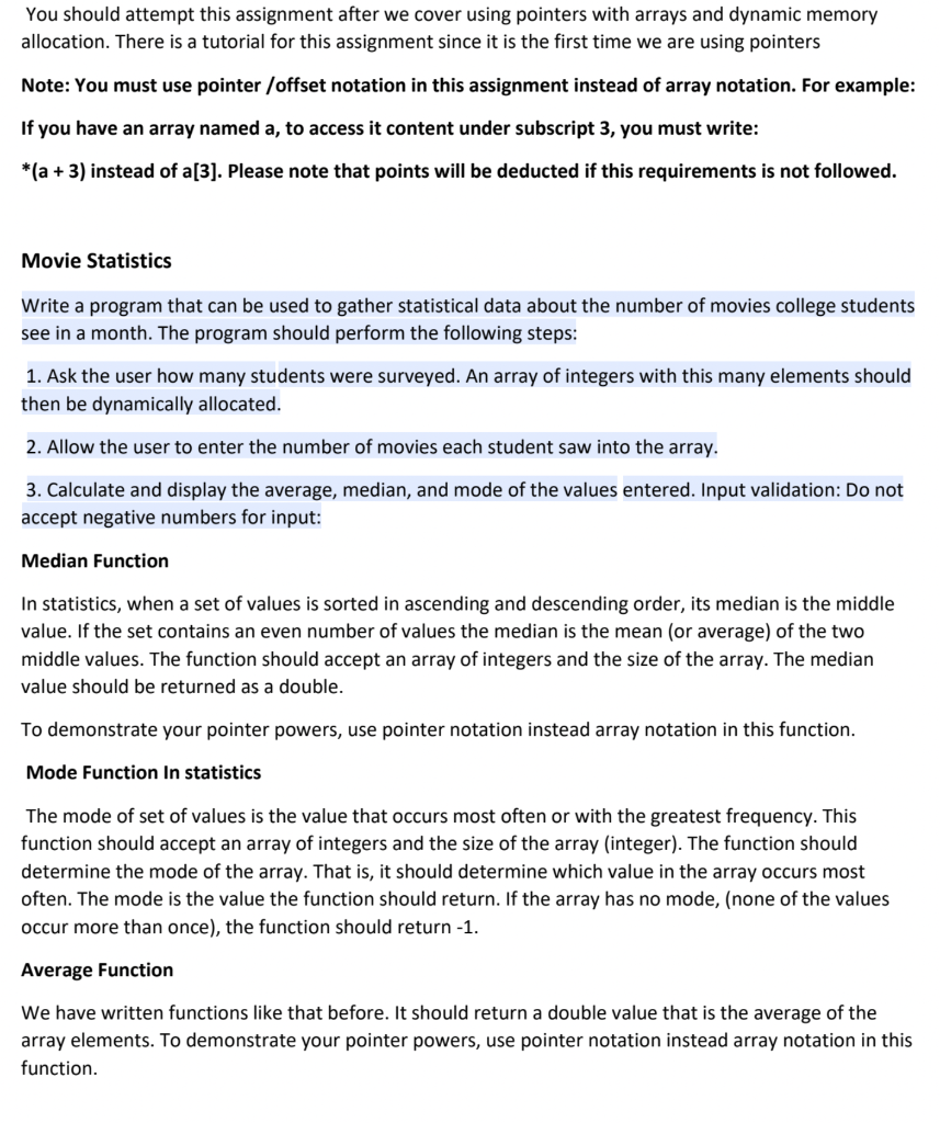 Solved You should attempt this assignment after we cover | Chegg.com