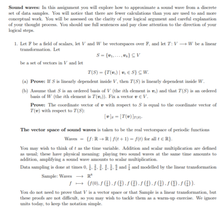 Solved Sound waves: In this assignment you will explore how | Chegg.com