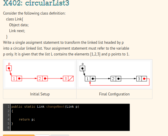 Solved X402: circularList3 Consider the following class | Chegg.com