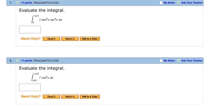 Solved Evaluate the integral. integral^pi/3 _0 3 tan^5x | Chegg.com