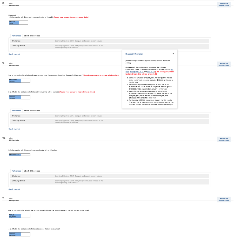 Solved Required 6.00 points Required: 1 In transaction (a). | Chegg.com