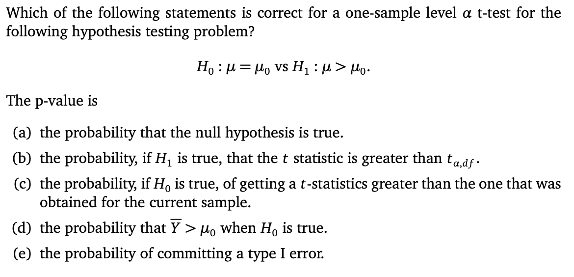 Solved Which of the following statements is correct for a | Chegg.com