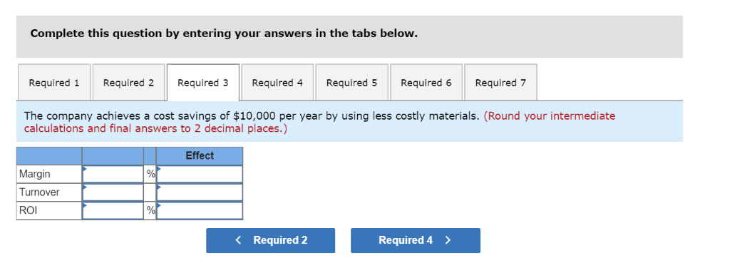 Solved Problem 10-20 Return on Investment (ROI) Analysis | Chegg.com