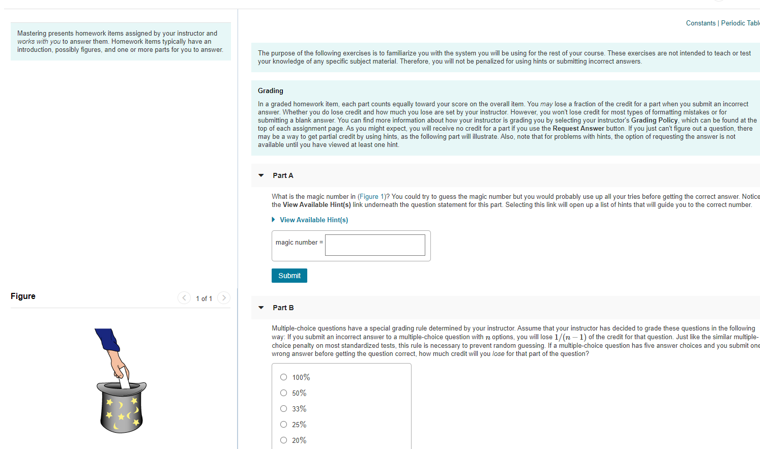 Solved Constants Periodic Table Mastering presents homework | Chegg.com