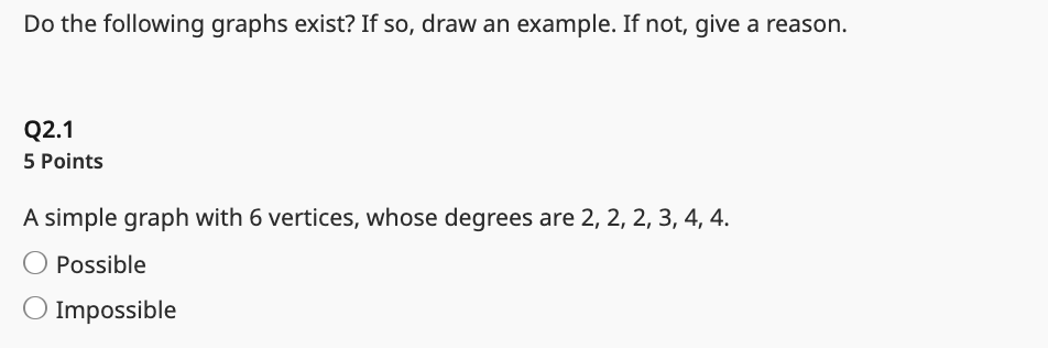 Solved Draw the graph that is represented by the following | Chegg.com