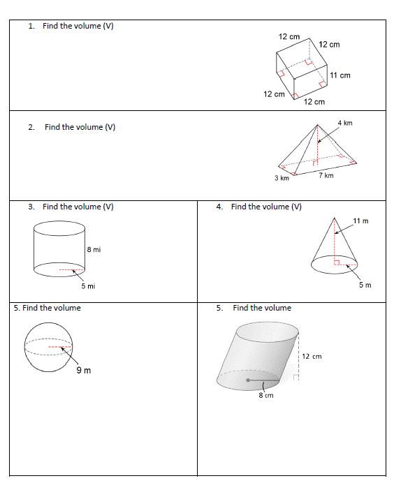 Solved GSE Geometry Unit 4 Circles \& Volume Name: Date 1. | Chegg.com