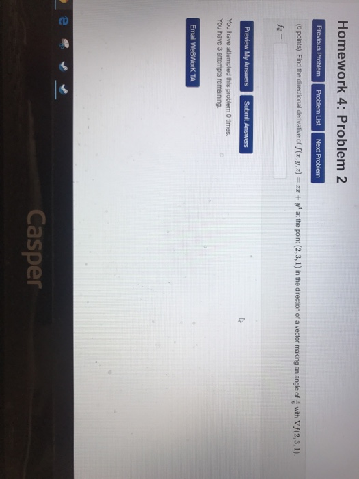 Solved Homework 4: Problem 3 (6 points) Consider the | Chegg.com