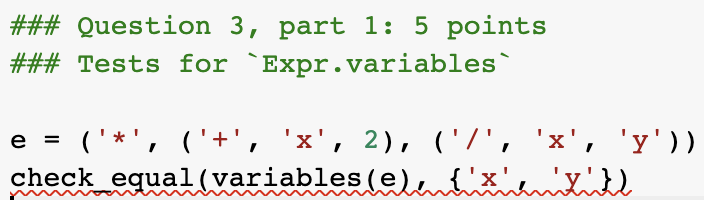 #Let us start by writing the function variables such | Chegg.com