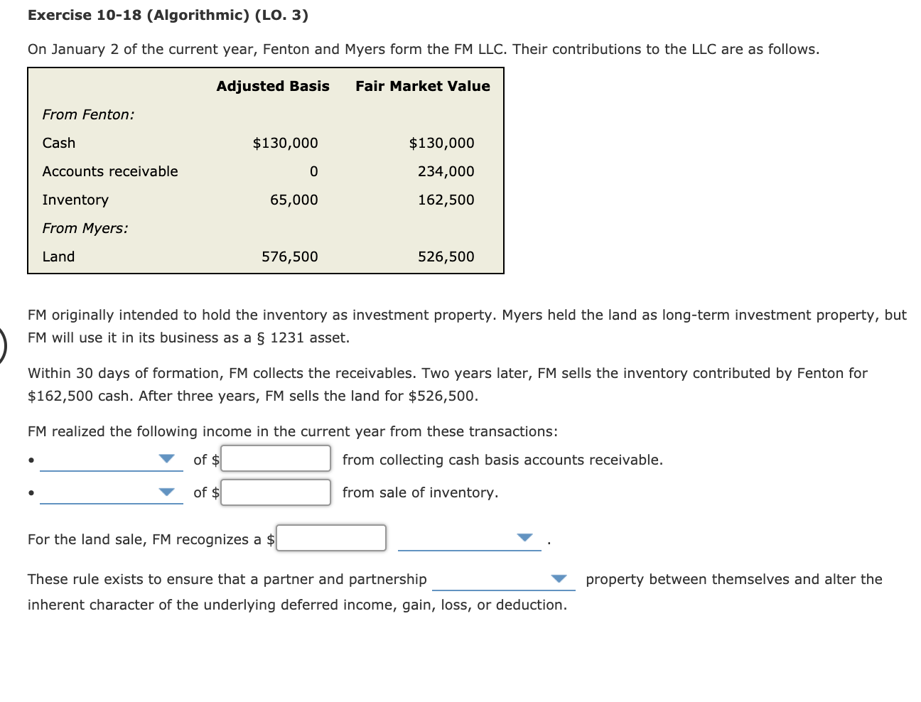 Solved Exercise 10-18 (Algorithmic) (LO. 3) On January 2 of | Chegg.com