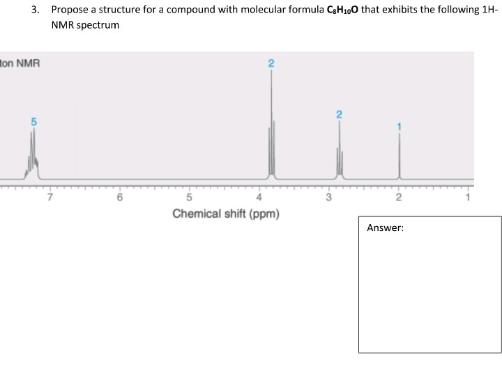 Solved Perpose a structure with the molecular formula of | Chegg.com
